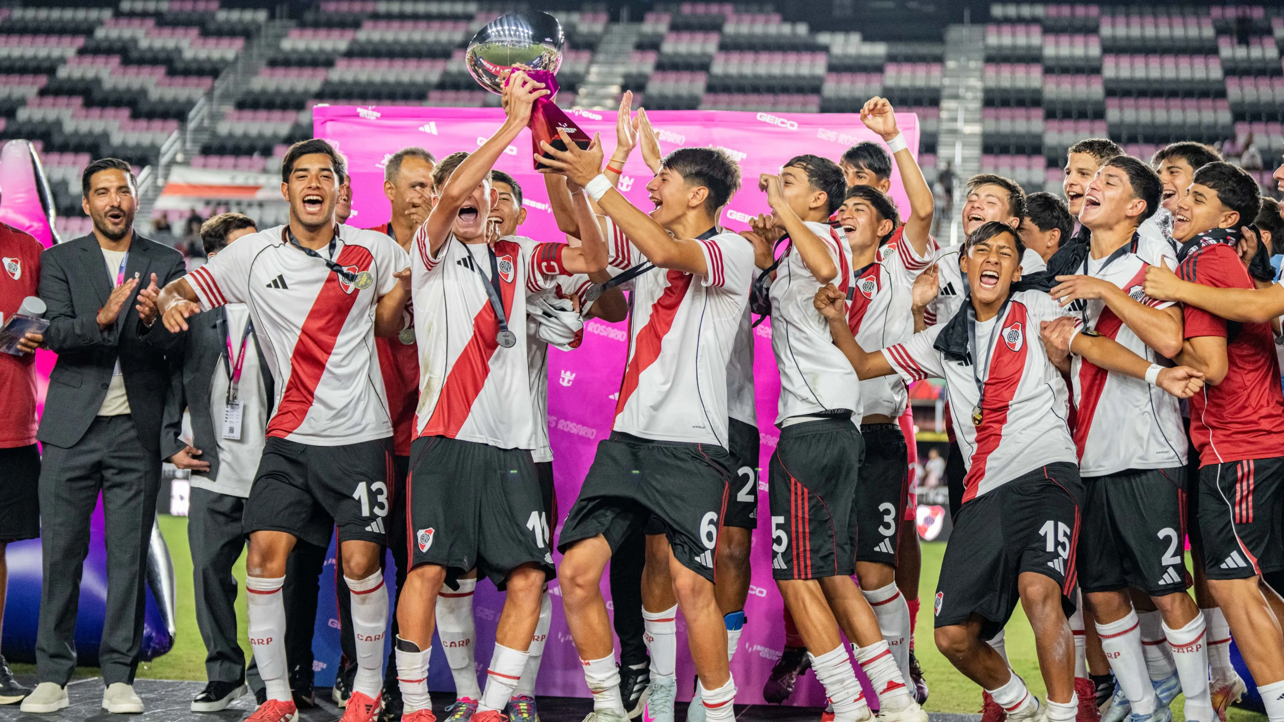 Messi Cup: River le ganó al Atlético y se consagró campeón