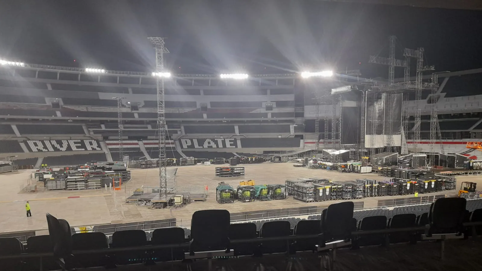 Así está el Monumental para recibir a Taylor Swift